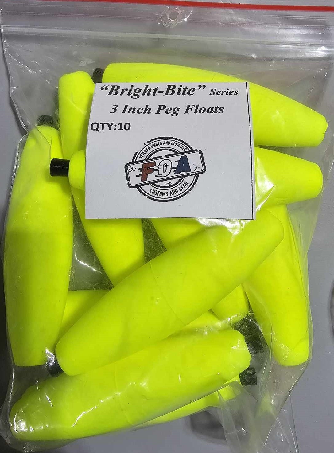 "Bright-Bite" Floats | F.O.A. Customs & Gear